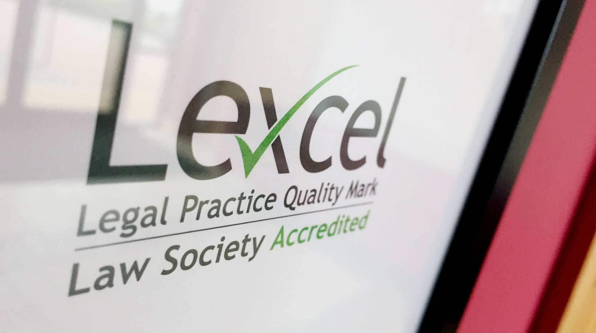 TLW Solicitors are delighted to be Lexcel Accredited 2017